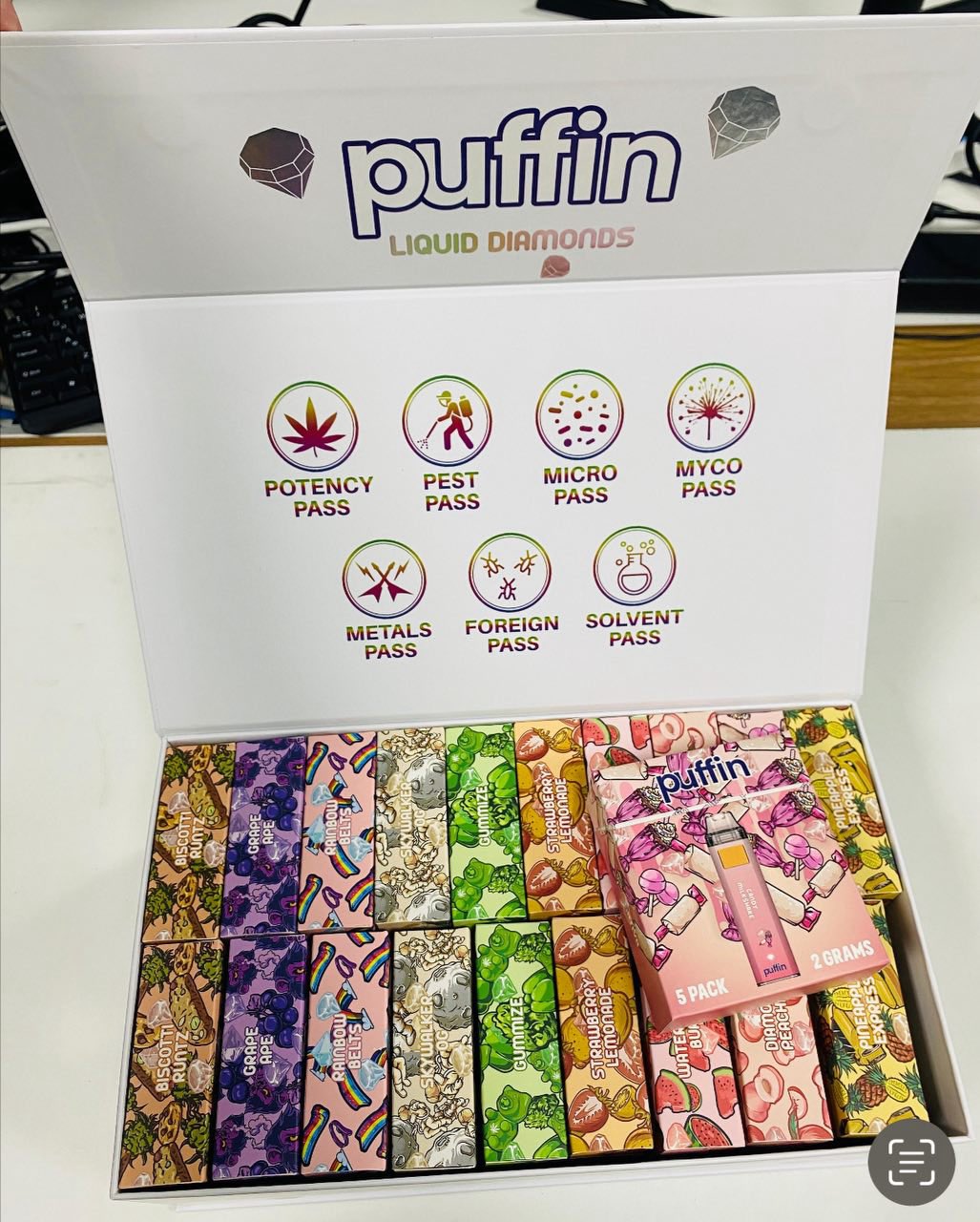 Buy Puffin Premium Live Resin Online - Puffins LA Exotics